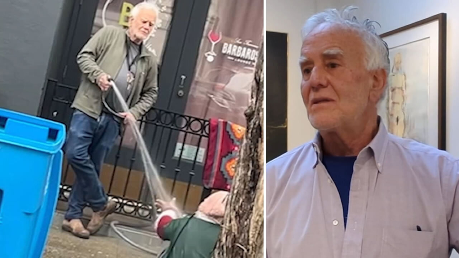 Who is Collier Gwin? Owner of Foster Gwin Gallery, caught on camera ...