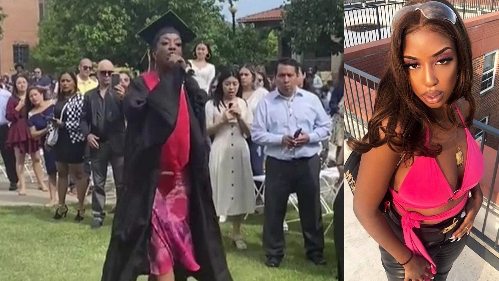 Kadia Iman: What we know about the Black college grad who snatched mic ...