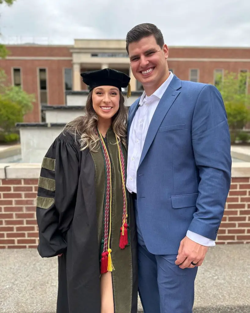 DE Trey Hendrickson wife, Dr. Alisa Hendrickson & children - Profession ...