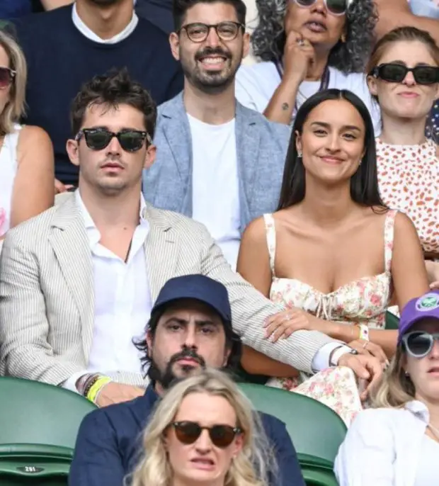 Charles Leclerc girlfriend, Alexandra Saint Mleux: Age, nationality ...