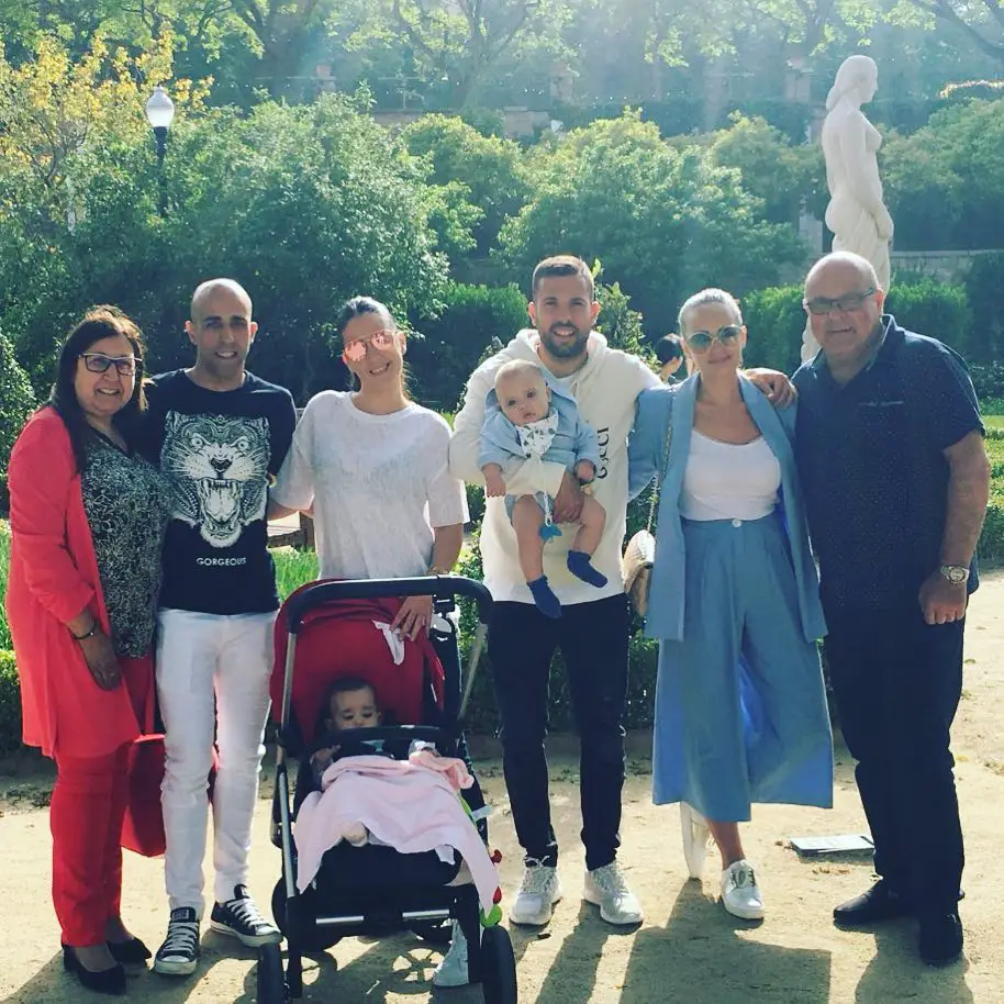 All about Jordi Alba parents: Mother, Maria Jose and father, Alba ...