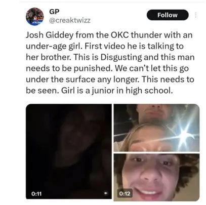 Josh Giddey picture with girlfriend Lliv Cook: What we know about ...